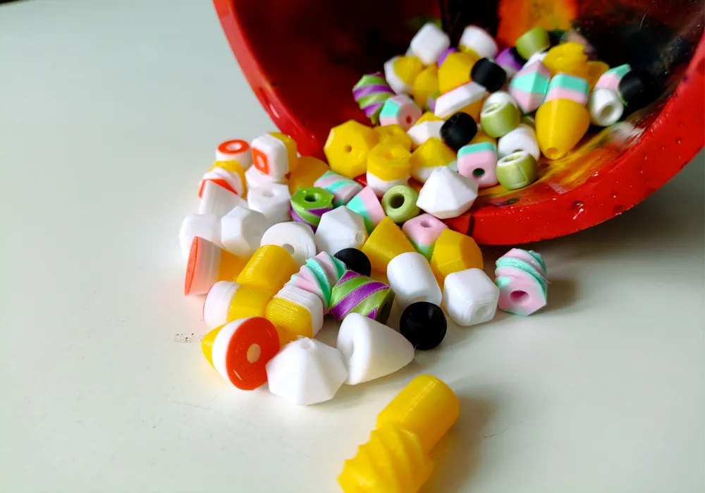 Bead collection - Free 3D Print Model - MakerWorld