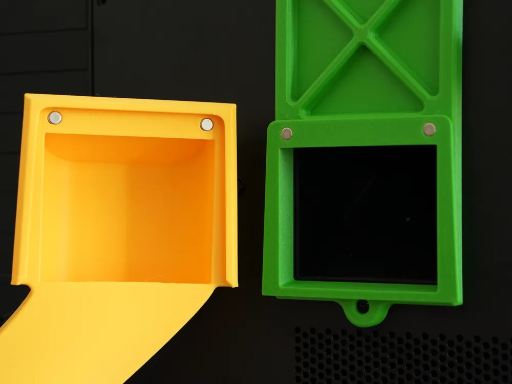 Banana Chute - Enclosed H2D/H2S Poop Chute - Free 3D Print Model ...
