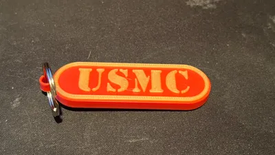 USMC Keychain by 3rdCoastPrinting - MakerWorld