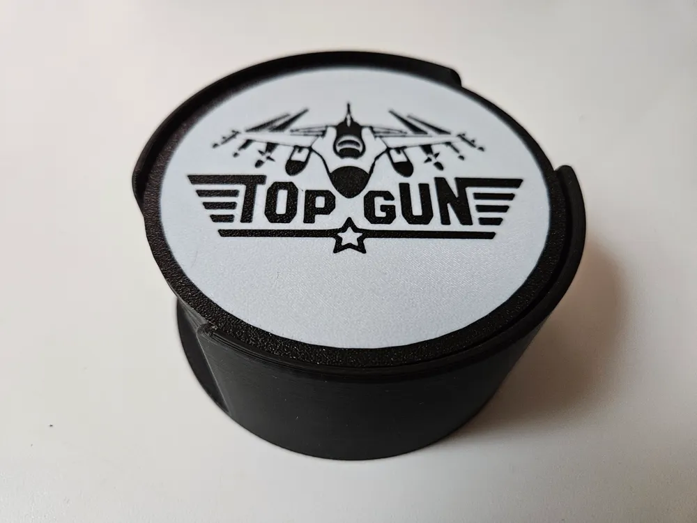 Ghostbusters Coaster by Derek MakerWorld: Download Free 3D Models