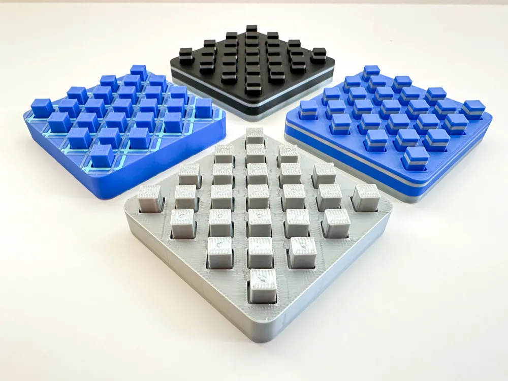 Square of Squares 'Pin Art' Inspired Fidget Toys (2 styles) by 3DPmom ...