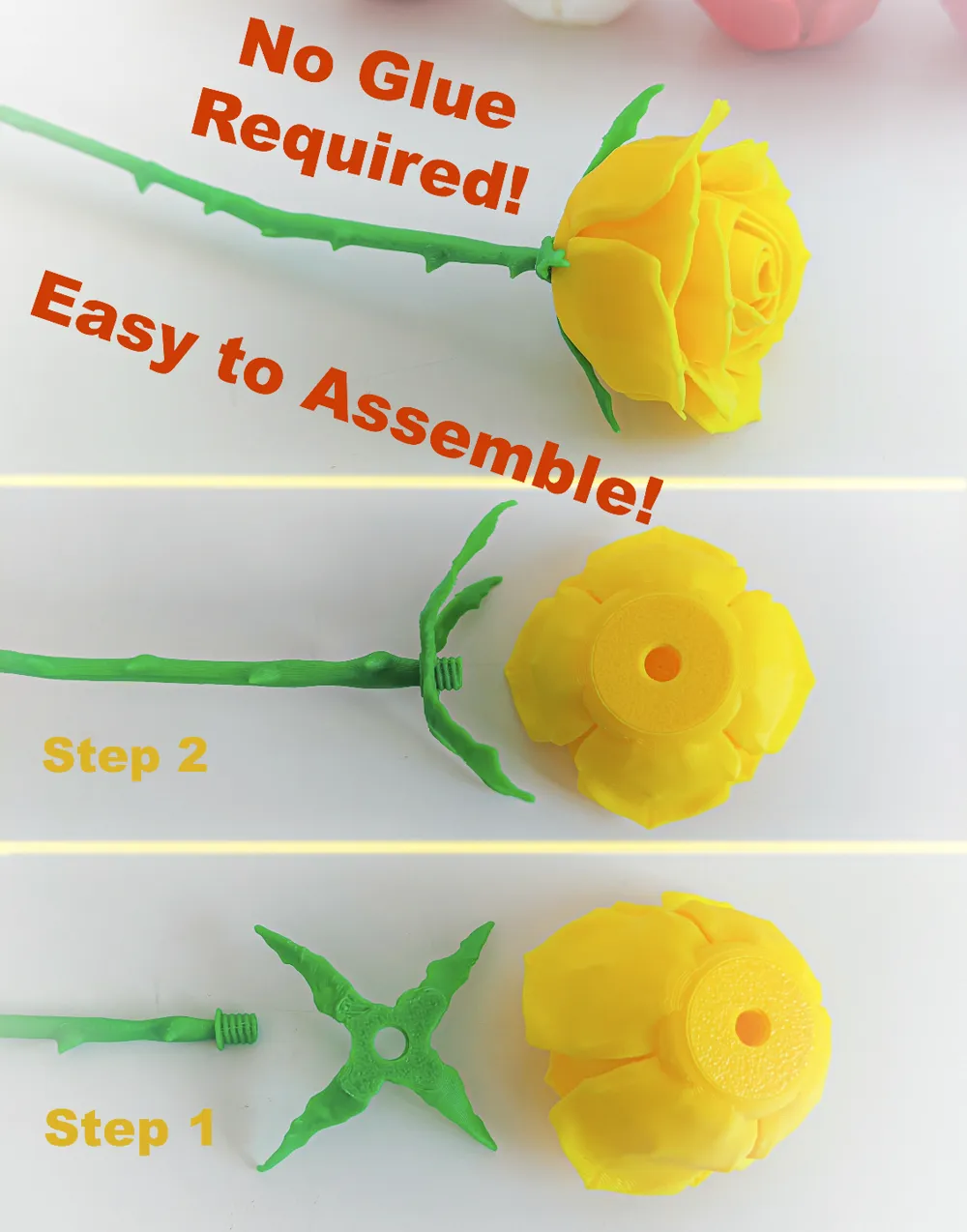 Beautiful Roses - Free 3D Print Model - MakerWorld