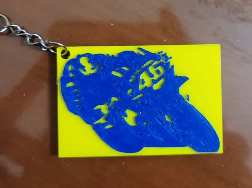 keychain of Valentino Rossi by hobby 3D - MakerWorld