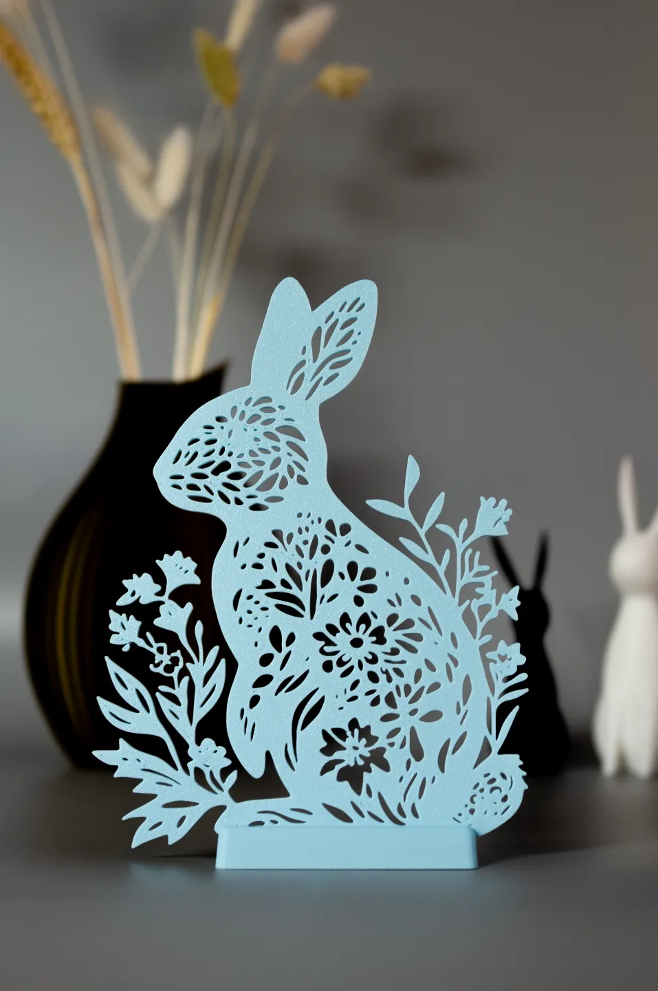 Easter Bunny Decor with Stand by EtienneP MakerWorld: Download Free 3D ...