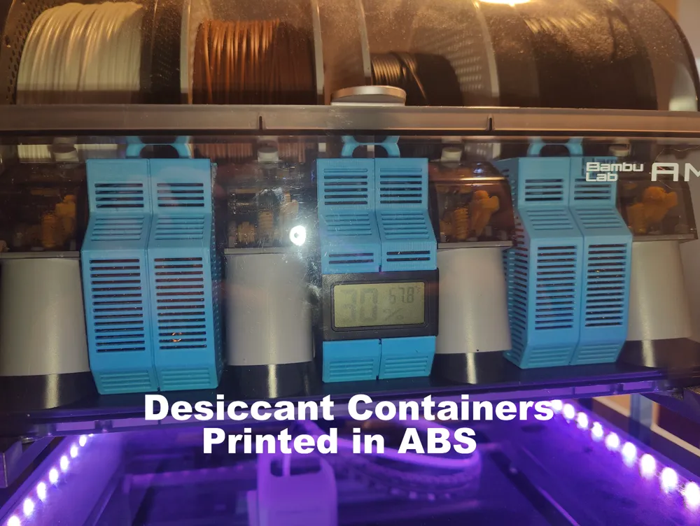 Bambu Lab AMS Desiccant Containers by user_3245457814 - MakerWorld