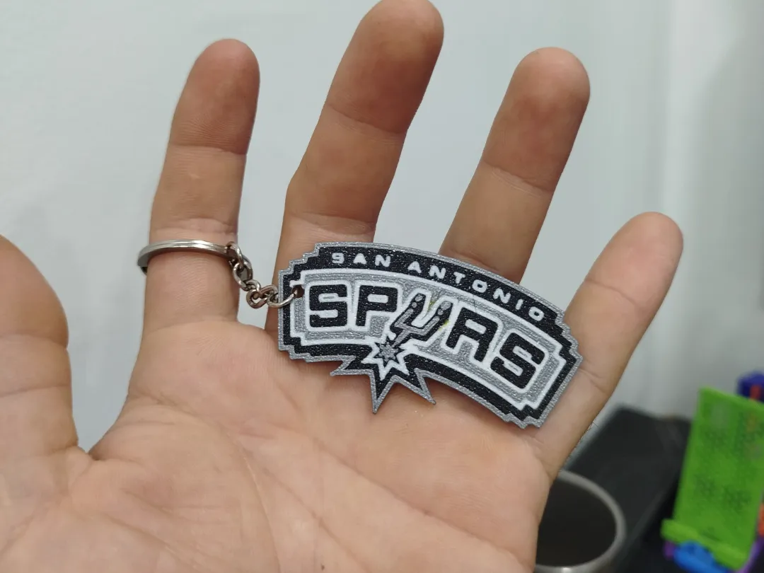 Keychain san-antonio-spurs - Free 3D Print Model - MakerWorld