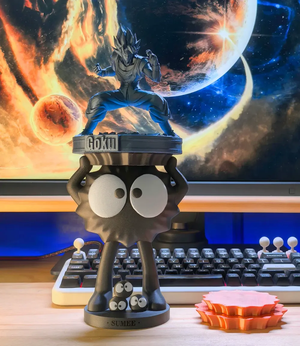 Display Base·千与千寻·小煤球·展示台 来自 Sumee1798 - MakerWorld