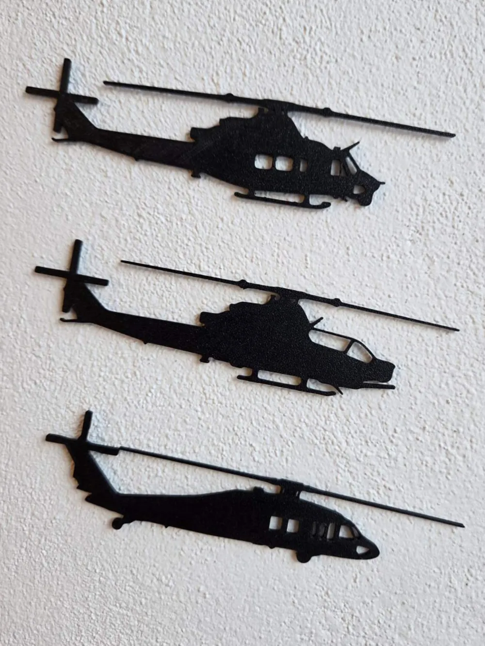 Helicóptero Bell AH-1Z Viper Silueta - Modelo de impresión 3D gratuito ...