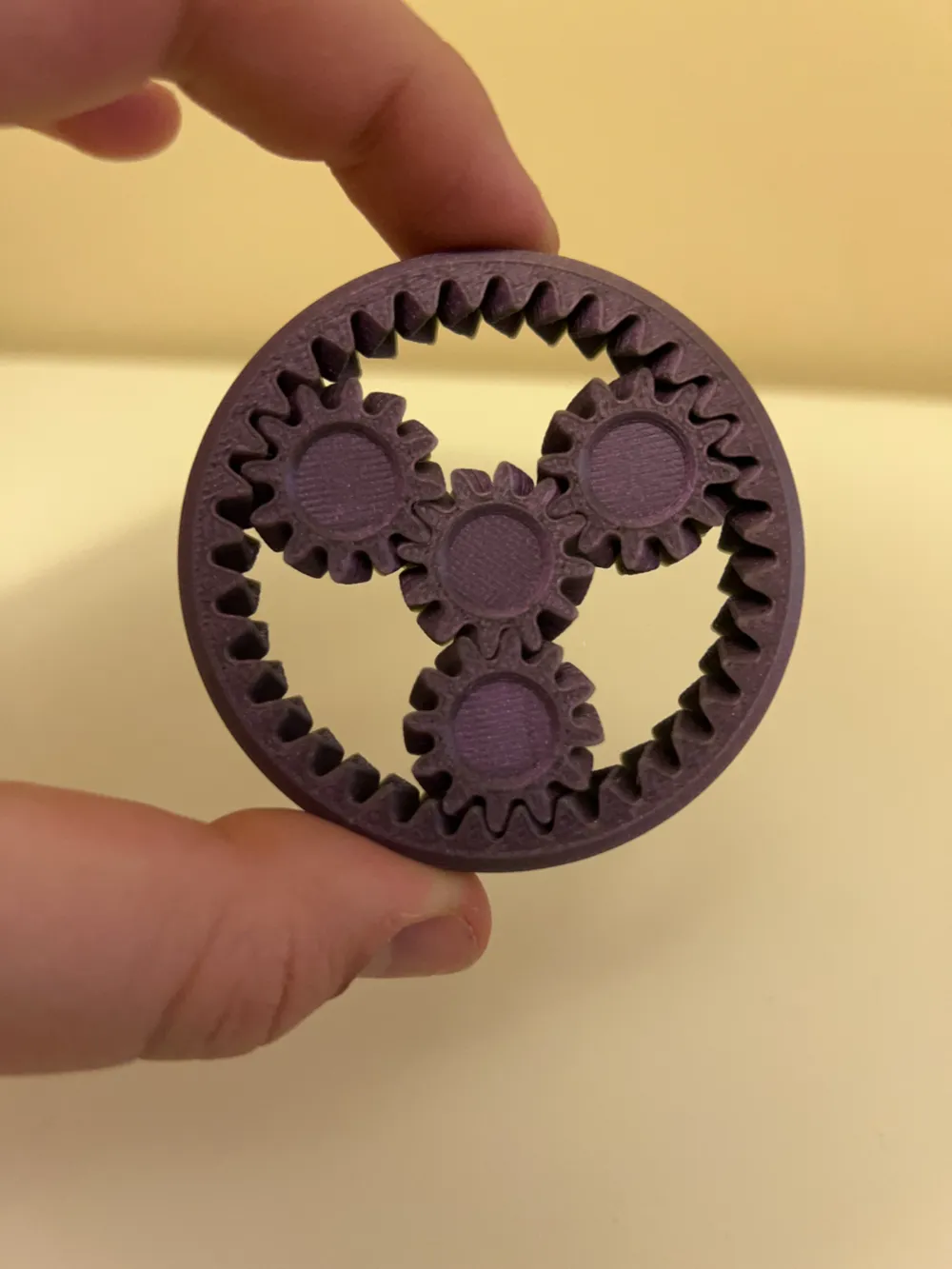 Planetary Gear Fidget Spinner (Print in place) by Tyler Young - MakerWorld