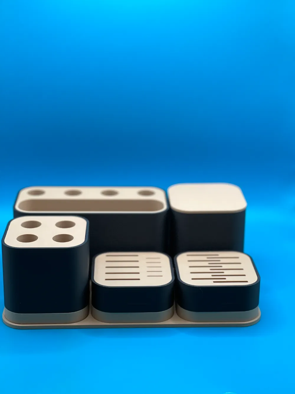 Customizable Desk Organizer with Modules by Levytek - MakerWorld