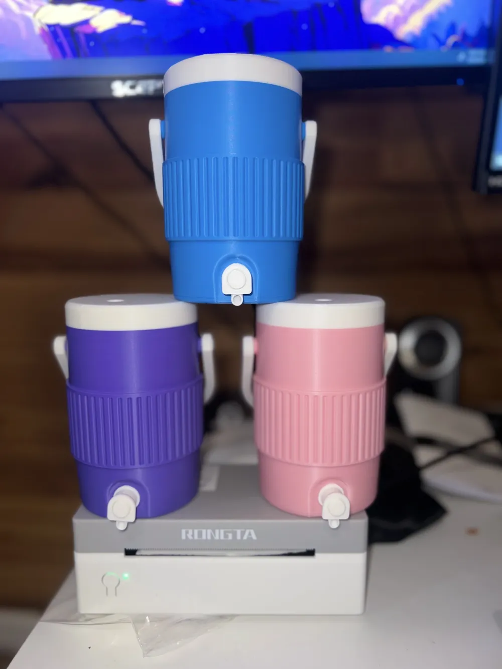 Cooler Jug Koozie Can Holder (12oz) - Free 3D Print Model - MakerWorld