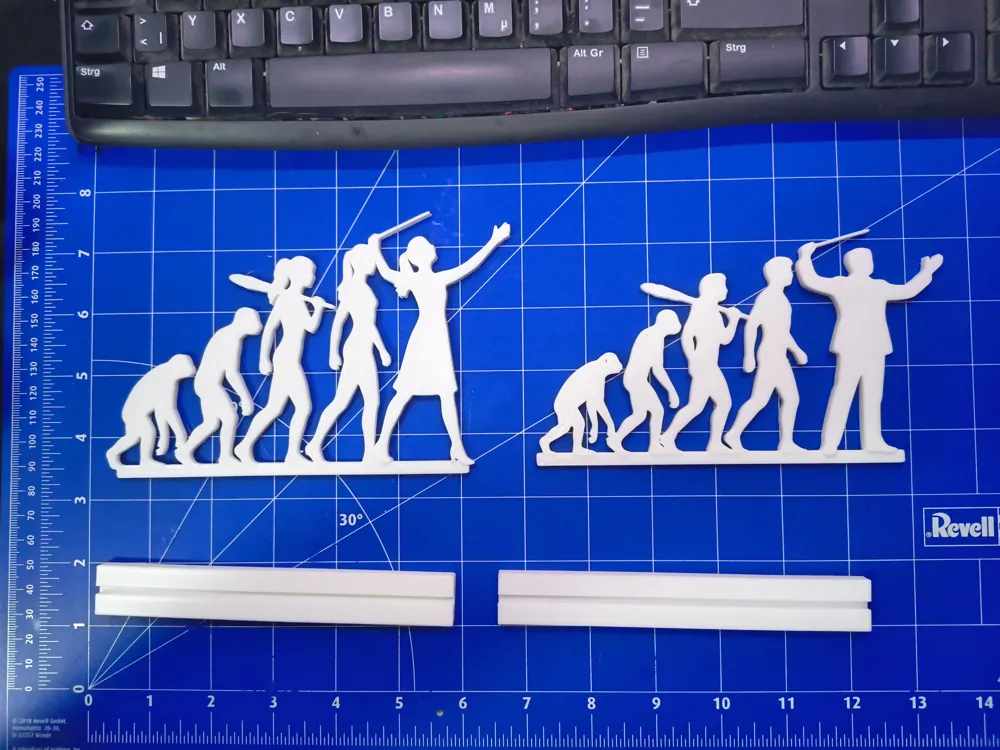 Evolution to Orchestra Conductor (Male/Female) - Free 3D Print Model ...