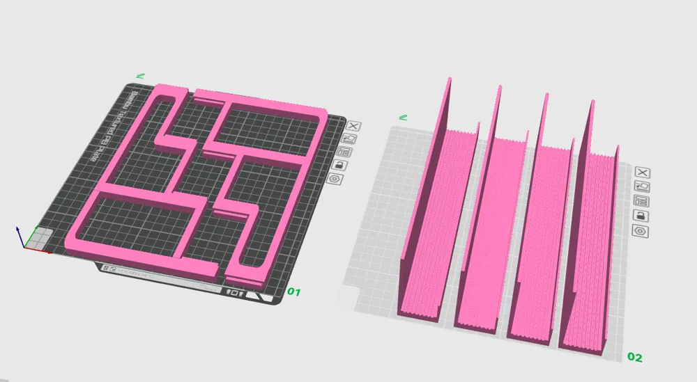 Tall, Thin, Sticker Display Shelf - Merch Display - Free 3D Print Model ...