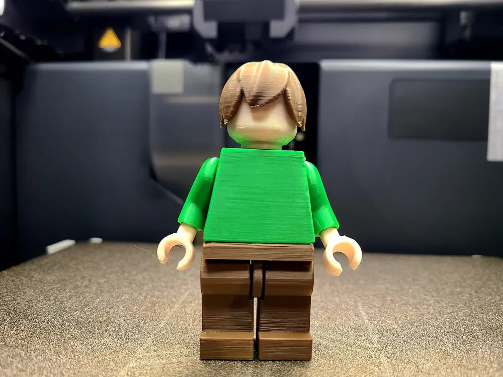 Brick - Minifigure 2:1 Scale - Free 3D Print Model - MakerWorld