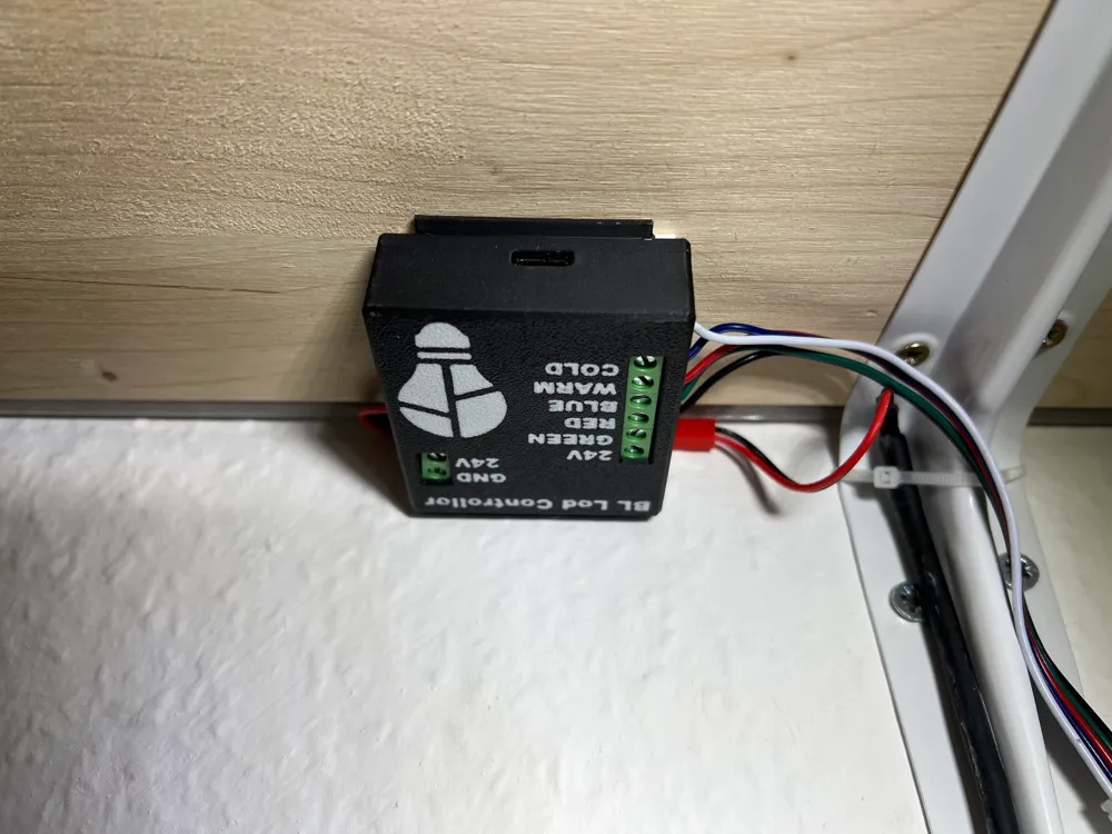 BL LED Controller Mounting plate for screwing by detLAN - MakerWorld