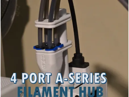 4 Port Complete Replacement AMS Lite Filament Hub by Syphen Guitar ...