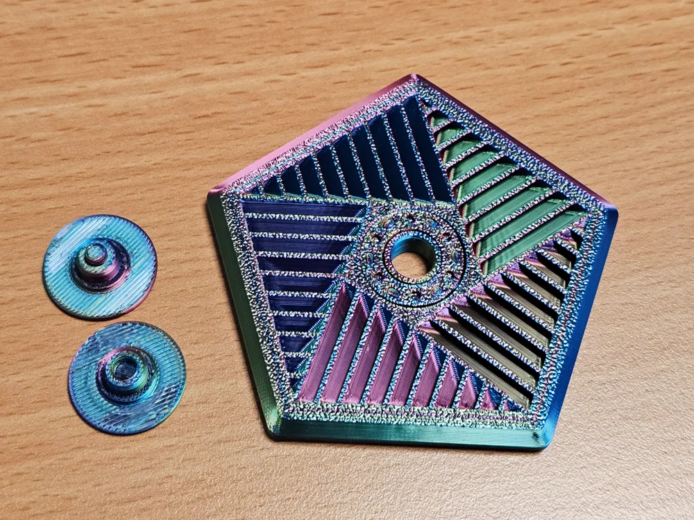 PentaPrism Fidget Spinner by The Printsmith MakerWorld: Download Free 3D Models