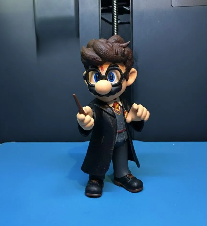 Mario Harry potter - Free 3D Print Model - MakerWorld