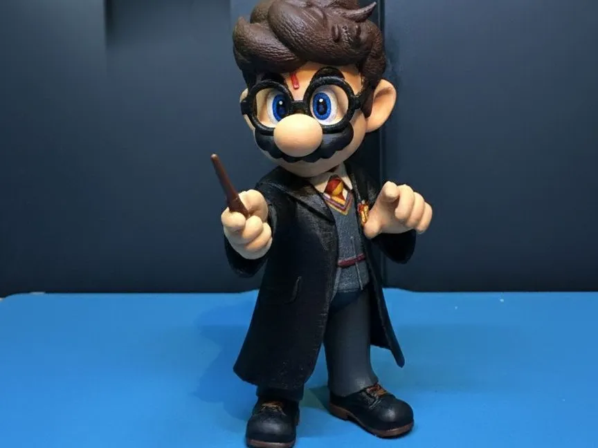 Mario Harry potter - Free 3D Print Model - MakerWorld