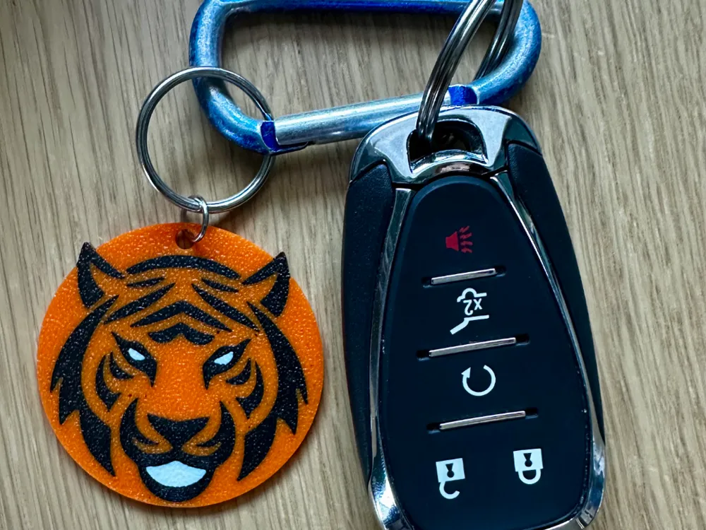 Tiger Keychain by tracyleighb - MakerWorld