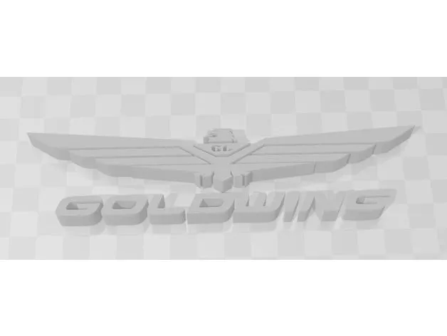 Honda Gold Wing Logo by tundra3866cda - MakerWorld