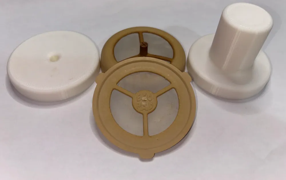 Philips Senseo EcoPad Holder and Tamper by commandosqueak - MakerWorld