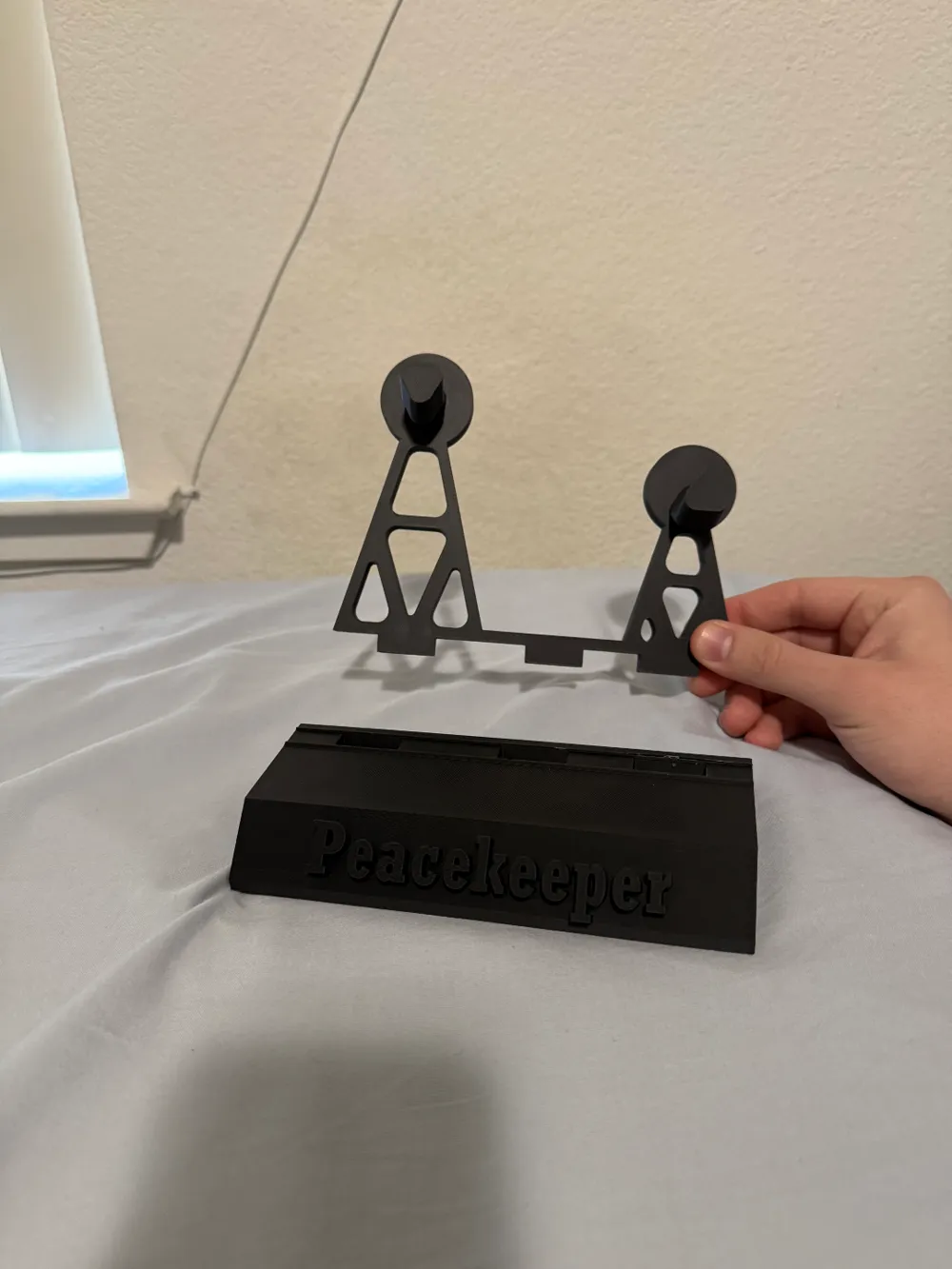 Revolver Cassidy Overwatch Peacekeeper Stand - Free 3D Print Model ...