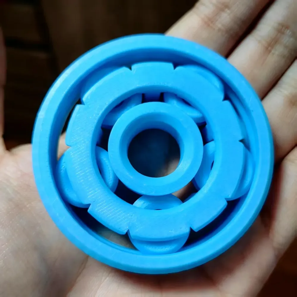 Print-in-place roller bearing with holder, no supports required by 苏牧之丶 ...