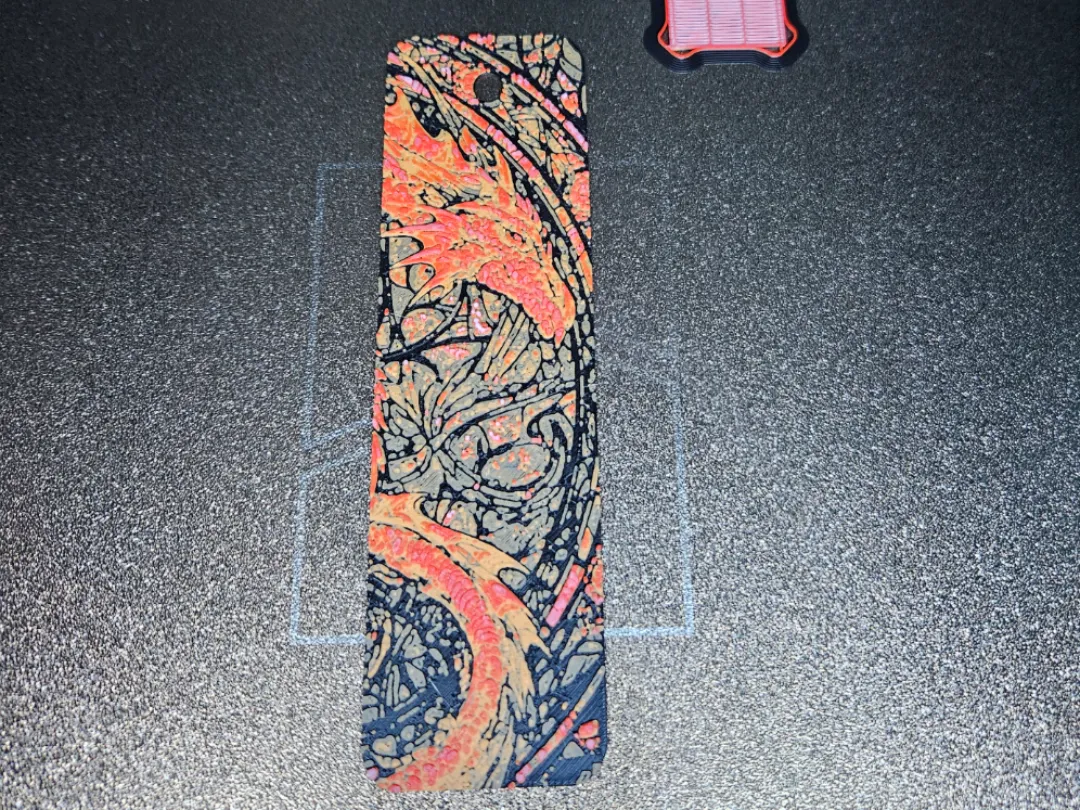 Red Dragon Bookmark - Fantasy Reading Accessory - Free 3D Print Model ...