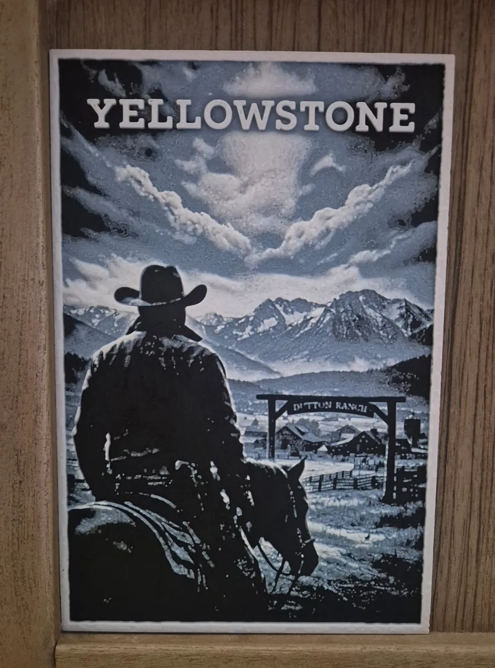 yellowstone hueforge - Free 3D Print Model - MakerWorld