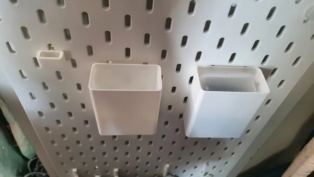 Ikea Skadis Container by kSHIN_x - MakerWorld