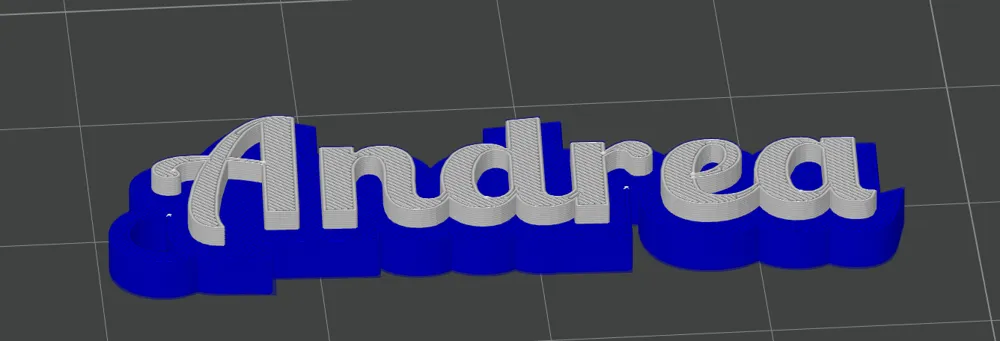 Parametric Name Keychain - Free 3D Print Model - MakerWorld