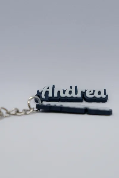 Parametric Name Keychain - Free 3D Print Model - MakerWorld