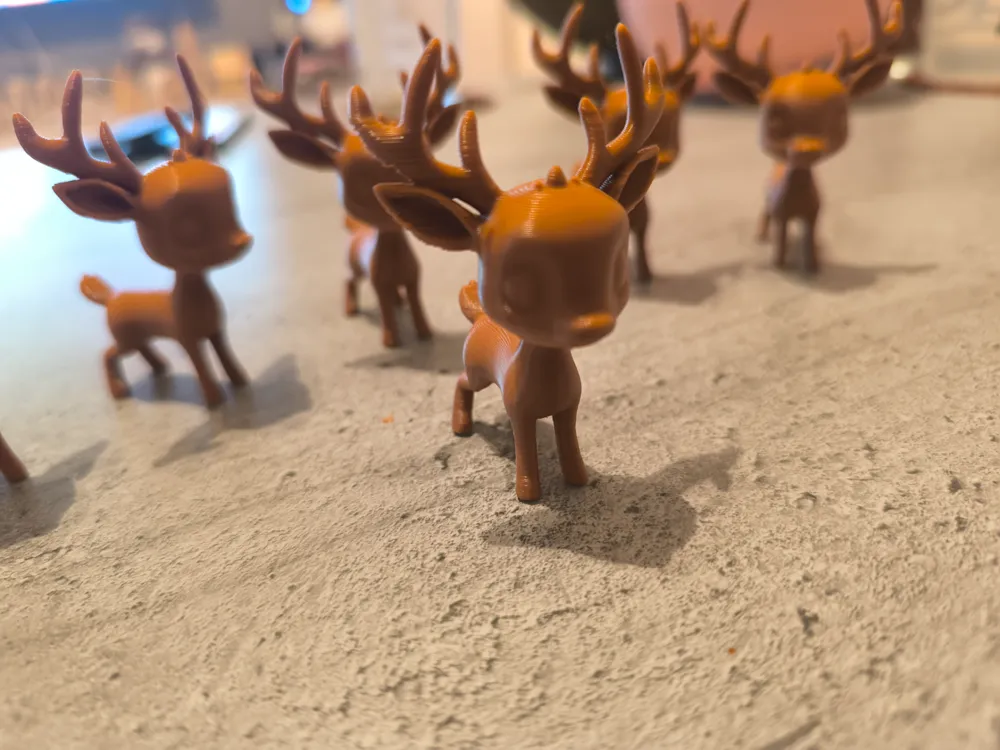 Mini Reindeer - Free 3D Print Model - MakerWorld