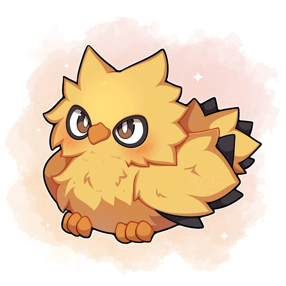 Pocket Pet - Flexible Baby Zapdos - Pokepet by FilliFuu MakerWorld: Download Free 3D Models