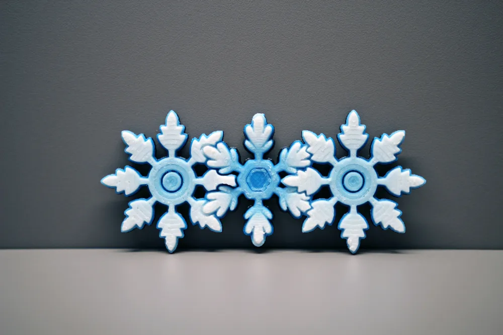Demon Slayer Akaza Koyuki's Hairpin Snowflake Hairpin - Free 3D Print ...
