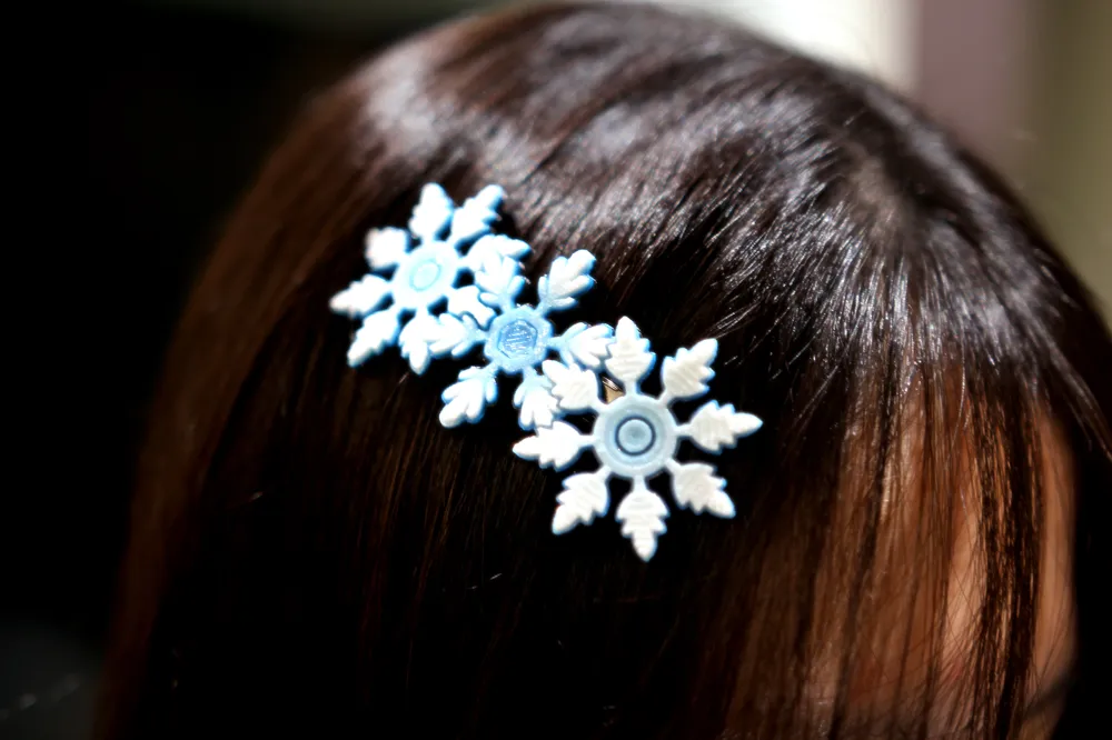 Demon Slayer Akaza Koyuki's Hairpin Snowflake Hairpin - Free 3D Print ...