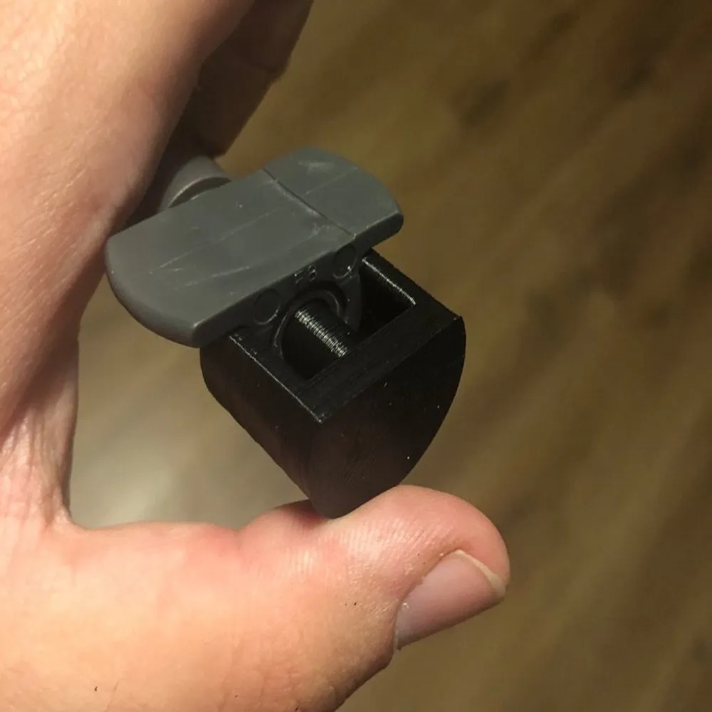 BEHJÄLPLIG bottom hinge captive lock by Spinogrizz - MakerWorld