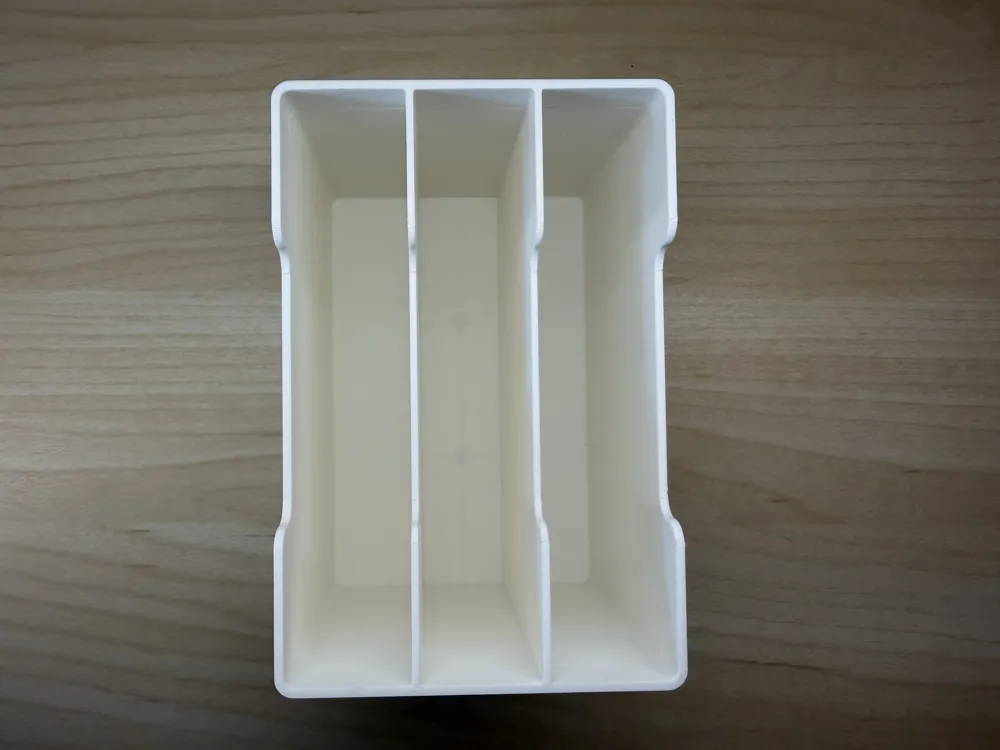 Gridfinity Cable Organizer Box Large (3 slots) - Free 3D Print Model ...