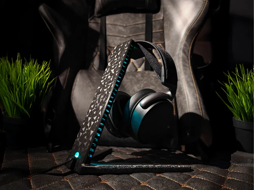 RGB Headphone Stand - Free 3D Print Model - MakerWorld