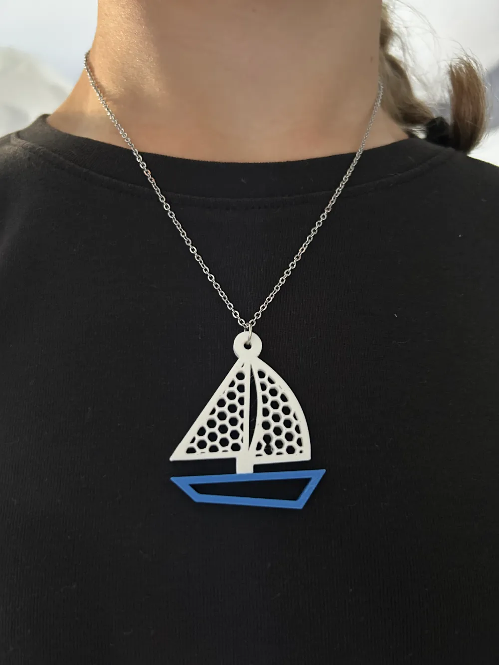 Sailboat Keychain / Necklace by pupik1204 MakerWorld: Download Free 3D ...