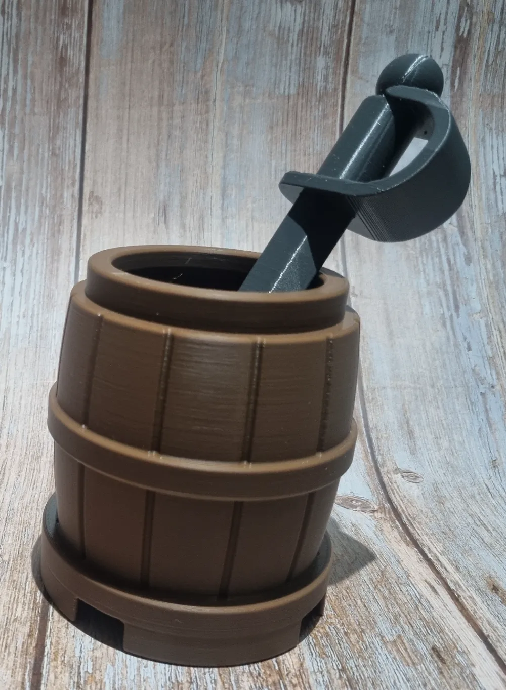 Upscaled Brick inspired pirate sword - Free 3D Print Model - MakerWorld