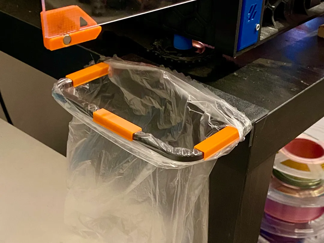 3D Printing Waste Scrap Bin (Clip-On Ring) by Henry_CZ MakerWorld ...