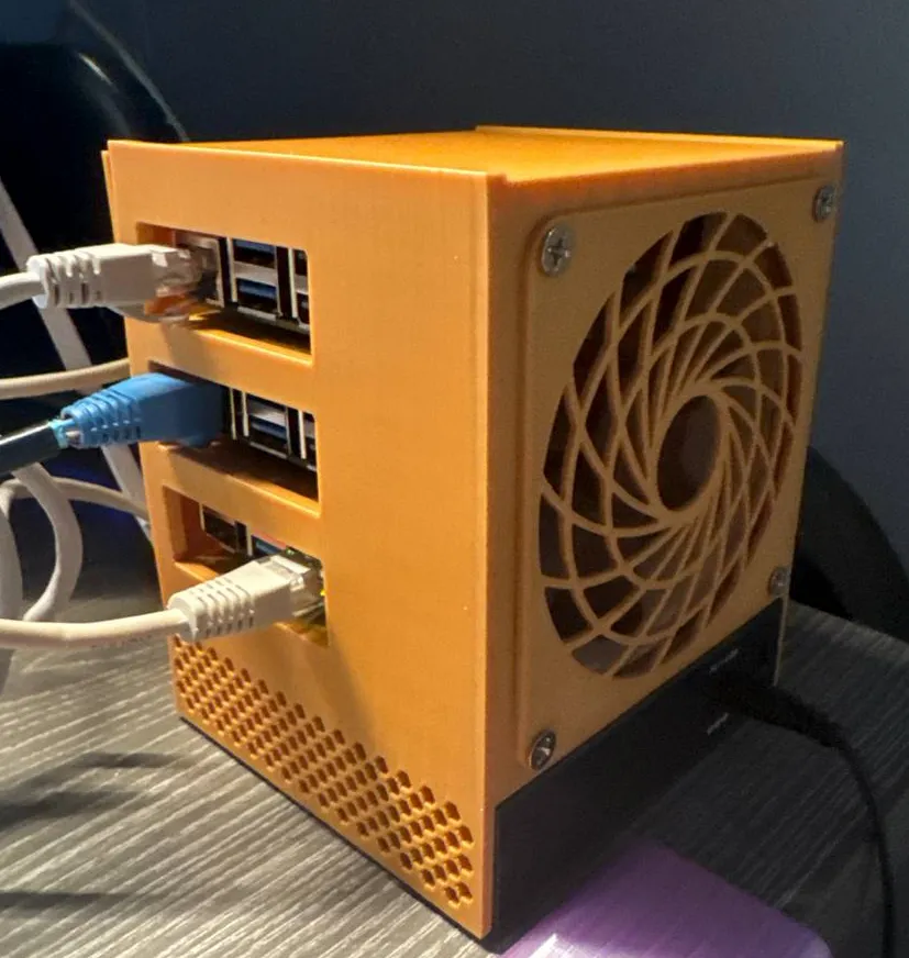 ULTIMATE TINY Raspberry Pi 4/5 Server RACK Cluster by ilikefreecad ...