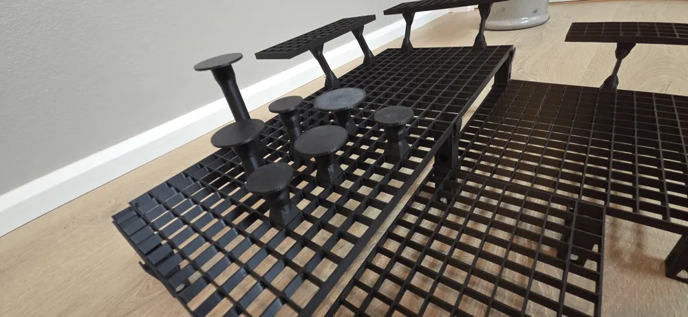 Modular Coral Frag Rack for Reef Aquarium - Free 3D Print Model ...