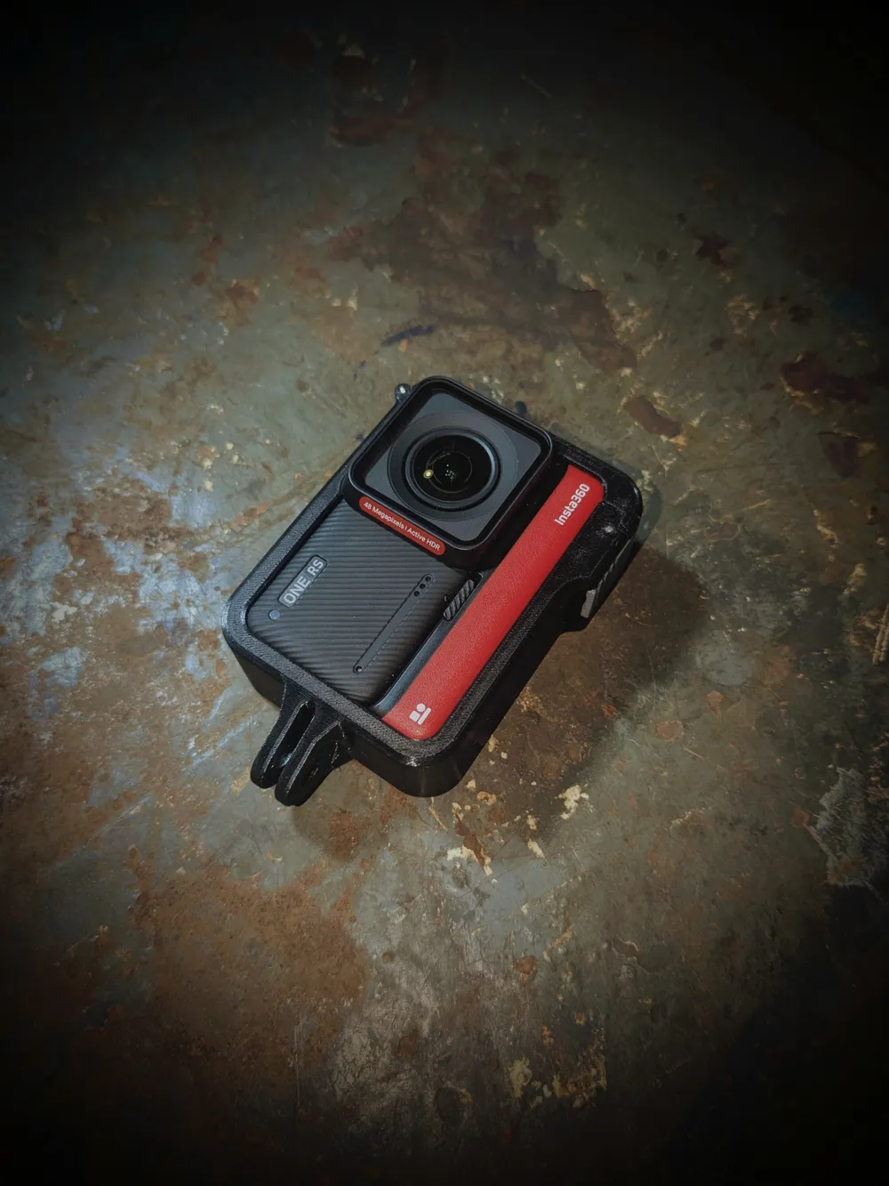 Mounting Case for insta360 one rs - Free 3D Print Model - MakerWorld