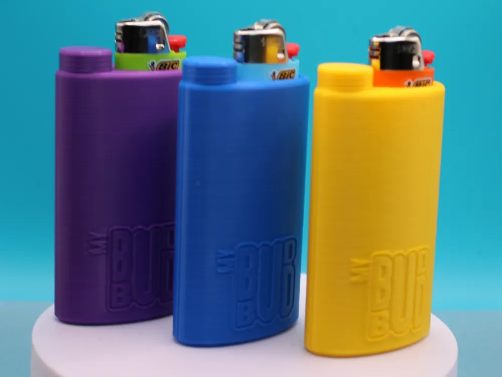 MyBudBud - Bic Lighter and Cigarette case. by filharvey - MakerWorld