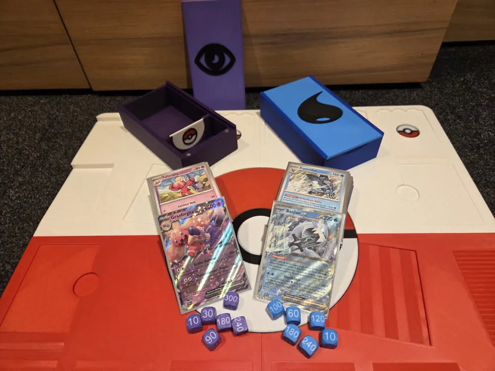 Pokémon TCG Damage Dice faithful 10-300 - Free 3D Print Model - MakerWorld