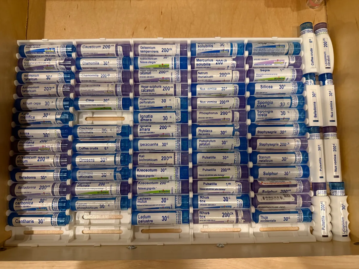 Boiron Homeopathy Drawer Holder - Free 3D Print Model - MakerWorld