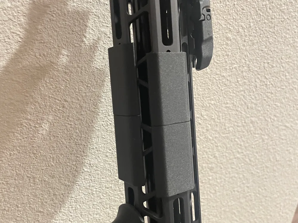 (Snap In) M-LOK Rail Covers Smooth Grip - Free 3D Print Model - MakerWorld